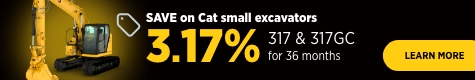 The Cat 317 & 317GC excavators