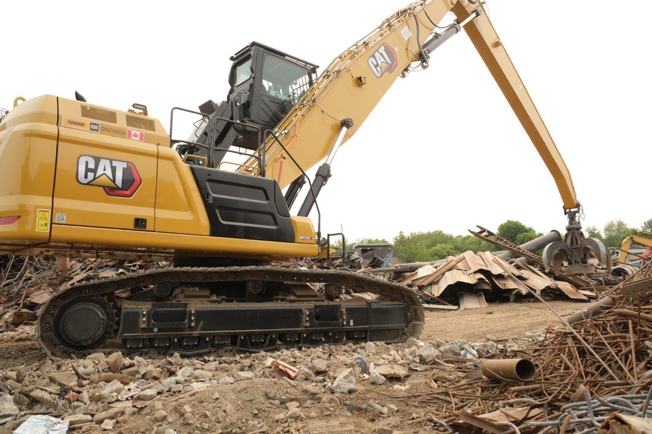 Superior Performance of Cat MH3260 at Inland Iron & Metal